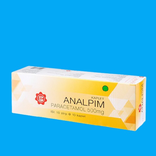 Jual ANALPIM PARACETAMOL 500 MG TABLET PER BOX | Shopee Indonesia