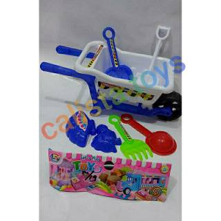 Jual MAINAN GEROBAK DORONG PASIR ARKO / GEROBAK DORONG PASIR MINI ...