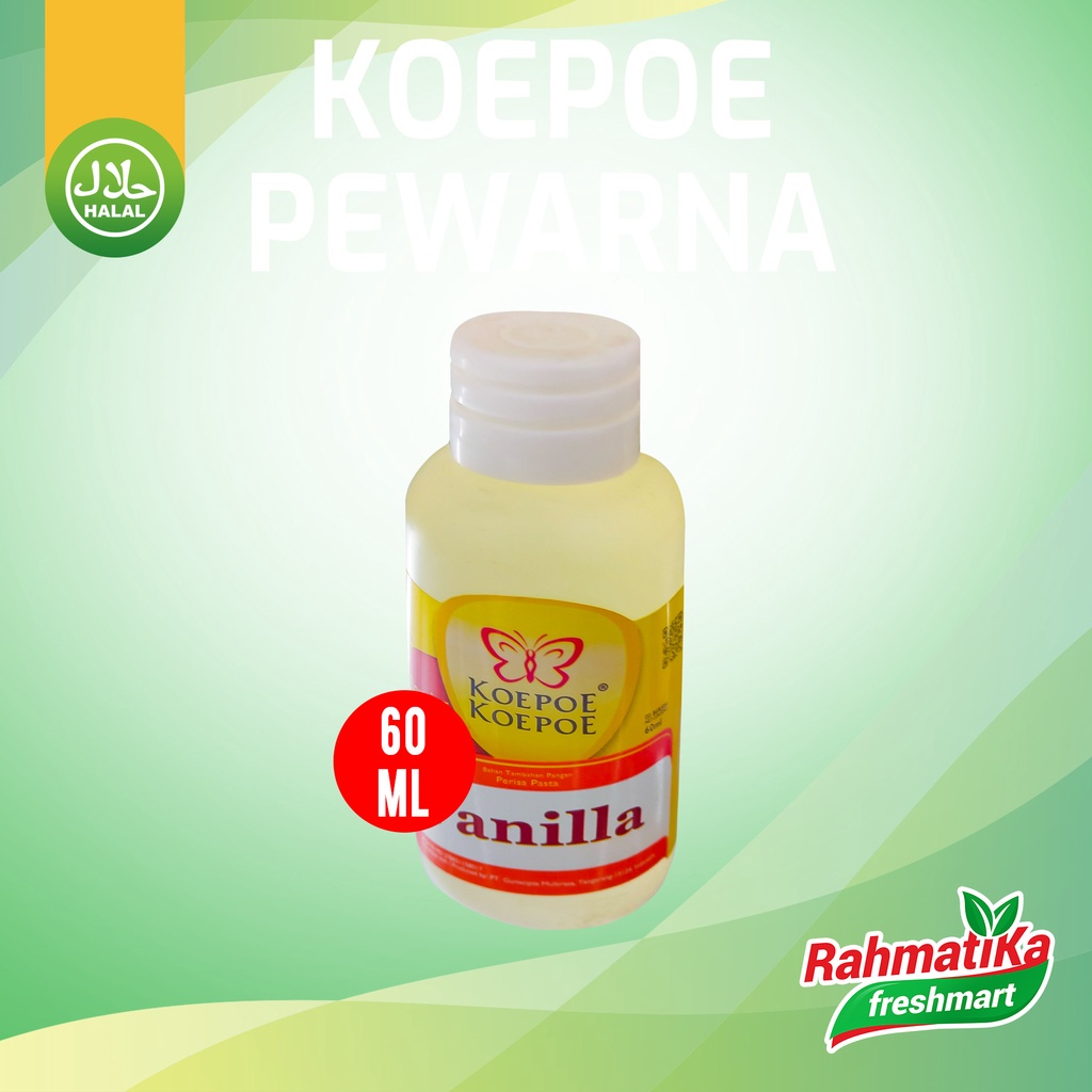 Jual Pasta Vanilla Koepoe Koepoe / Campuran Perisa dan Pewarna 60 ml ...