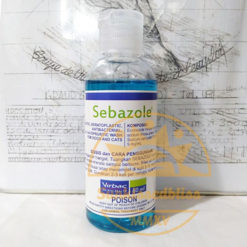 Jual Virbac Sebazole Shampoo Jamur Kucing Anjing Repack | Shopee Indonesia