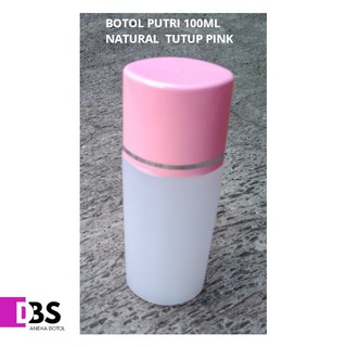 Jual Botol Putri 100ML TUTUP PINK / BOTOL LOTIONS 100ML | Shopee Indonesia