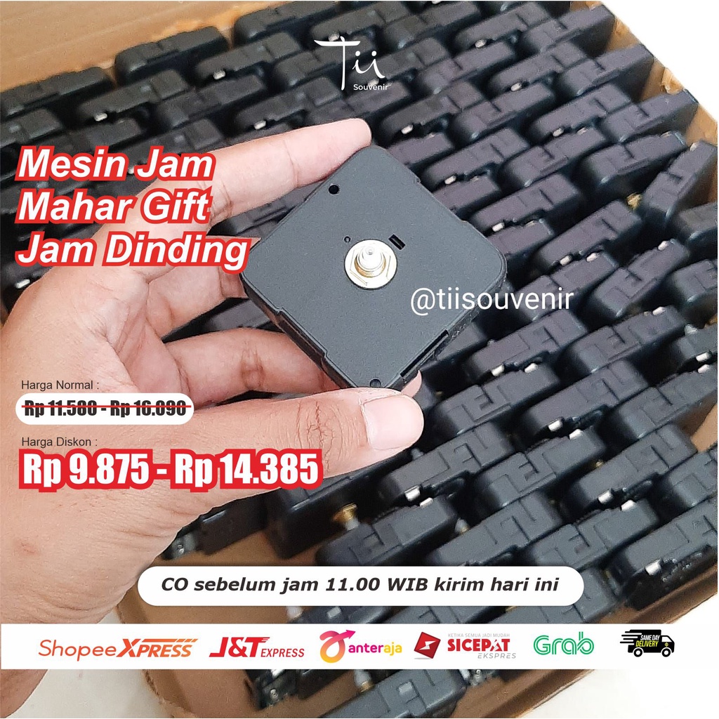 Jual Mesin Jam Mahar Gift Jam Dinding | Shopee Indonesia
