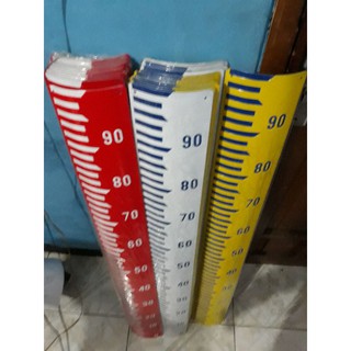 Jual Peil Scale schaal Leveling Tinggi Muka Air Sungai Bendungan Danau ...