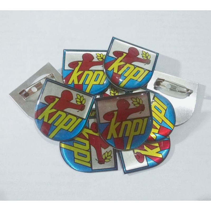 Jual Pin Lencana KNPI (1 Lusin). *Bonus Stiker KNPI | Shopee Indonesia