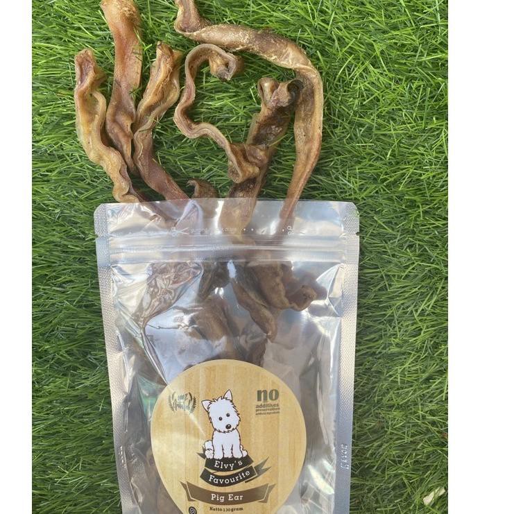 Jual Snack anjing pig ear kuping babi homemade elvys favourite ...
