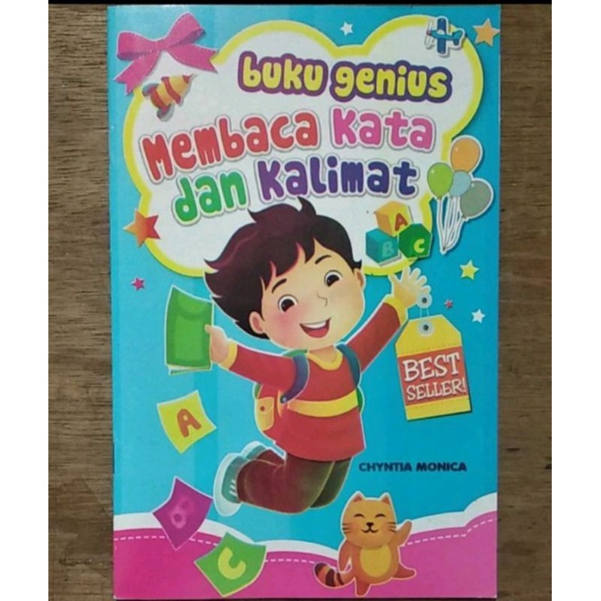 Jual Buku Genius Membaca Kata dan Kalimat Untuk TK/PAUD | Shopee Indonesia