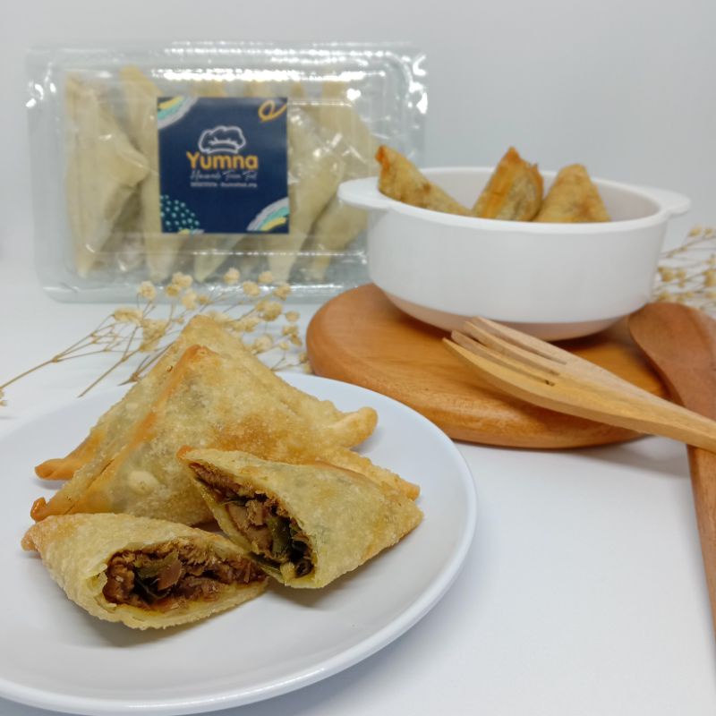 Jual Samosa Daging / Sambosa Frozen Food isi 10 pcs | Shopee Indonesia