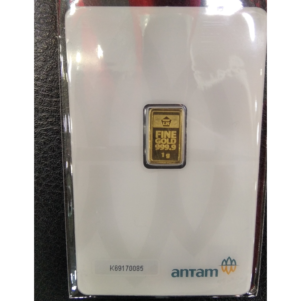Jual PROMO Logam Mulia Antam 1 Gram Certieye Albino Putih | Shopee ...