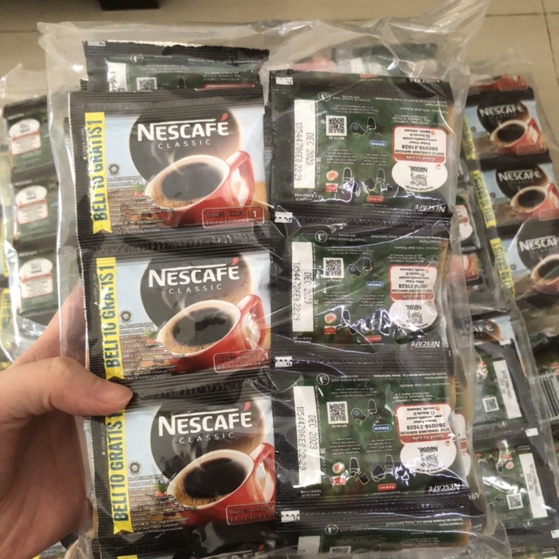 Jual nescafe classic sachet 60pcs 60 pcs 2gr 2gram 2 gram gr kopi ...