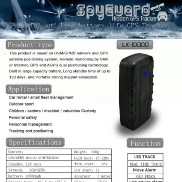 Jual SpyGuard - hidden magnetic GPS TRACKER | Shopee Indonesia