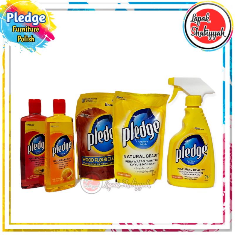 Jual Pledge Furniture Polish Botol dan Pouch Murah | Shopee Indonesia