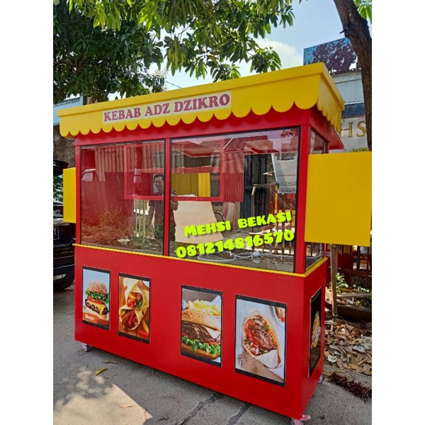 Jual Gerobak kebab dan aneka burger | Shopee Indonesia