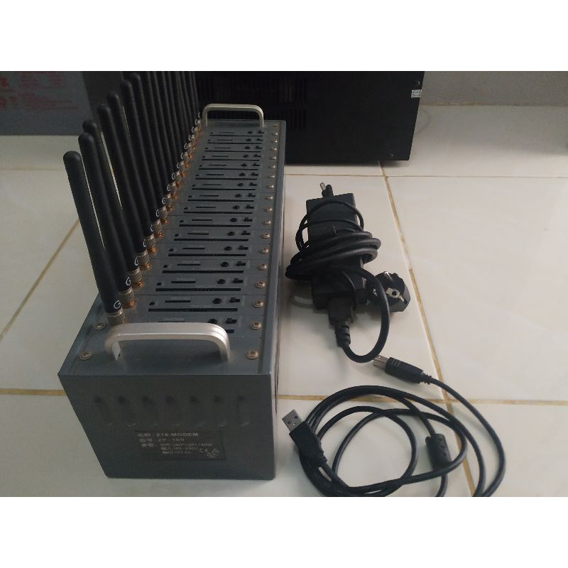 Jual Modem Leka 16Port Alat Dial Ussd Massal Z16-Modem stock terbatas ...