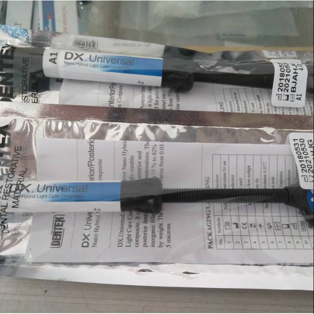 Jual COMPOSITE DENTEX UNIVERSAL/LEM TAMBAL GIGI/LEM VENEER GIGI | Shopee Indonesia