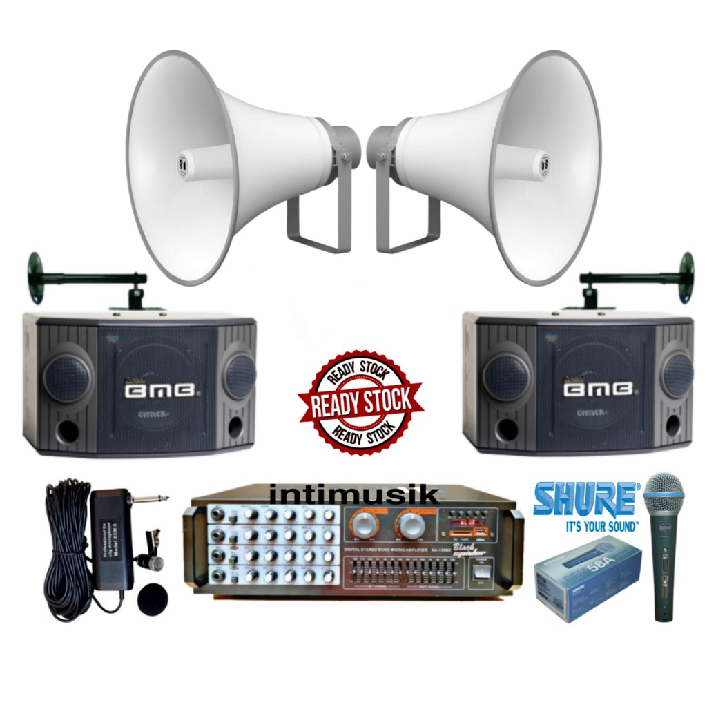 Jual Paket Sound System Toa Masjid Atau Mushola 1 Toa 2 Bmb