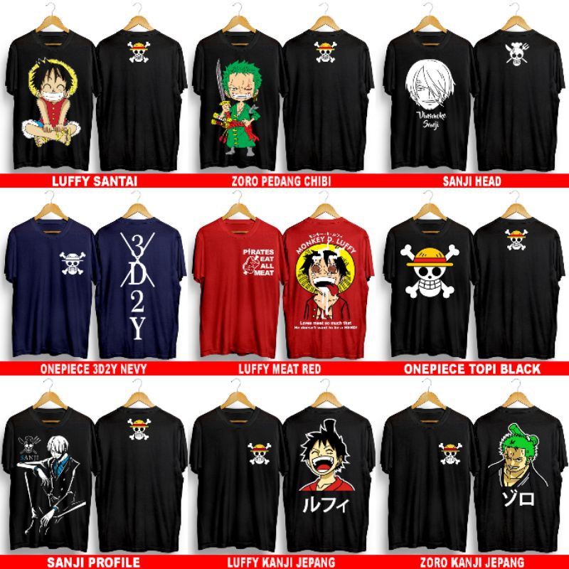 Jual FANSHOP XP Kaos Distro ANIME ONEPIECE SHP Mugiwara Luffy Zorro ... Jual FANSHOP XP Kaos Distro ANIME ONEPIECE SHP Mugiwara Luffy Zorro ...
