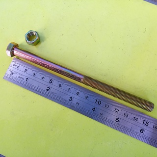 Jual BAUT MUR KUNING M10 X 150 / BMK M10 X 150 / BAUT M10X150 KUNING / BAUT M10 / BAUT 14 KUNCI ...
