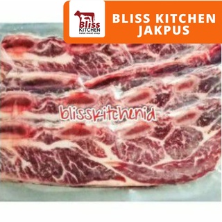 Jual Iga Sapi US Chuck Short Ribs Bonein Beef Kalbi / Galbi 1cm ...