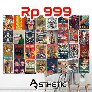 Jual (MINIMAL PESAN 10 POSTER) POSTER DINDING AESTHETIC | POSTER ...