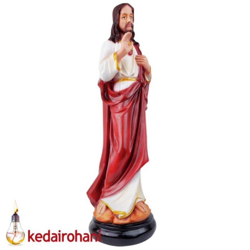 Jual Patung Yesus Hati Kudus 40 cm Memberkati Hiasan Hadiah Souvenir ...