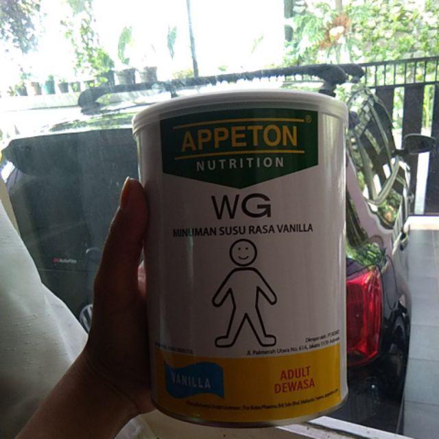 Appeton Weight Gain Susu Untuk Gemuk Rasa Vanilla (Dewasa) - 450 Gram ...