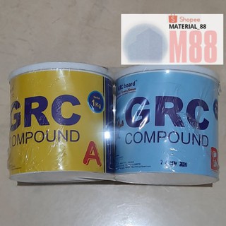 Jual Compound GRC A + B 2 kg - Kompon Dempul GRC Board | Shopee Indonesia