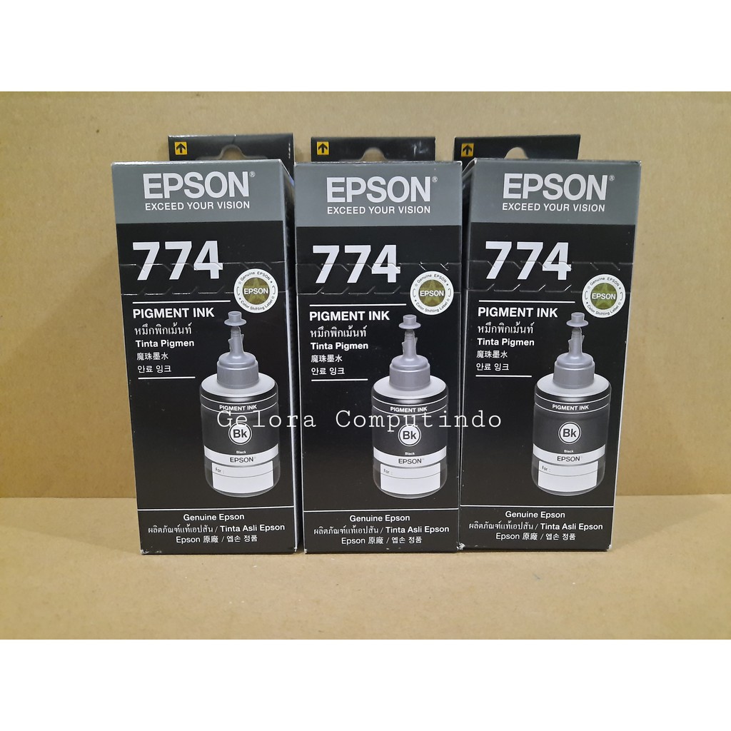 Jual Tinta Printer Epson 774 Original | Shopee Indonesia