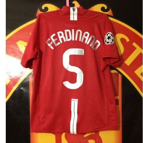 Jual Jersey Manchester United Original Final Champions League 2008 Rio ...
