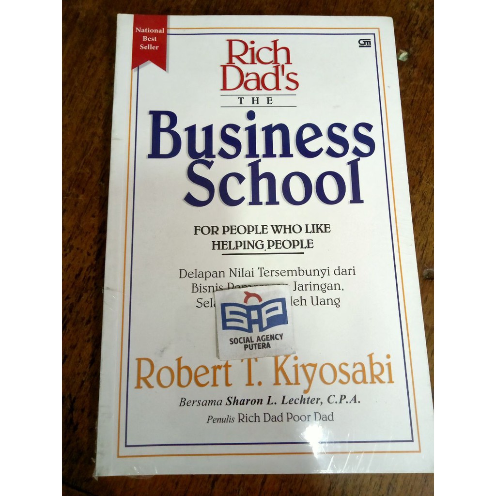 Jual Buku Rich Dads Business School Robert T Kiyosaki Original