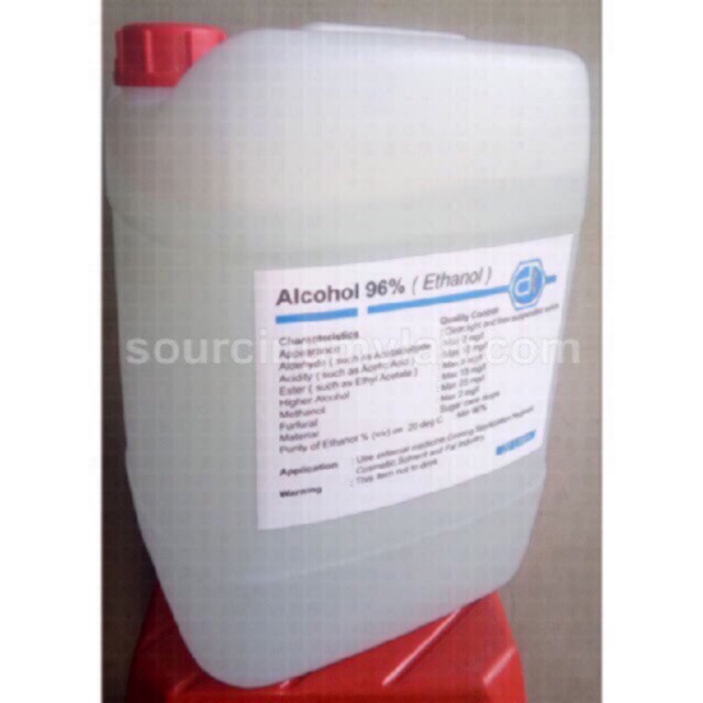 Jual TERMURAH!!! Alkohol 96% Murni Ethanol 1000ml | Shopee Indonesia