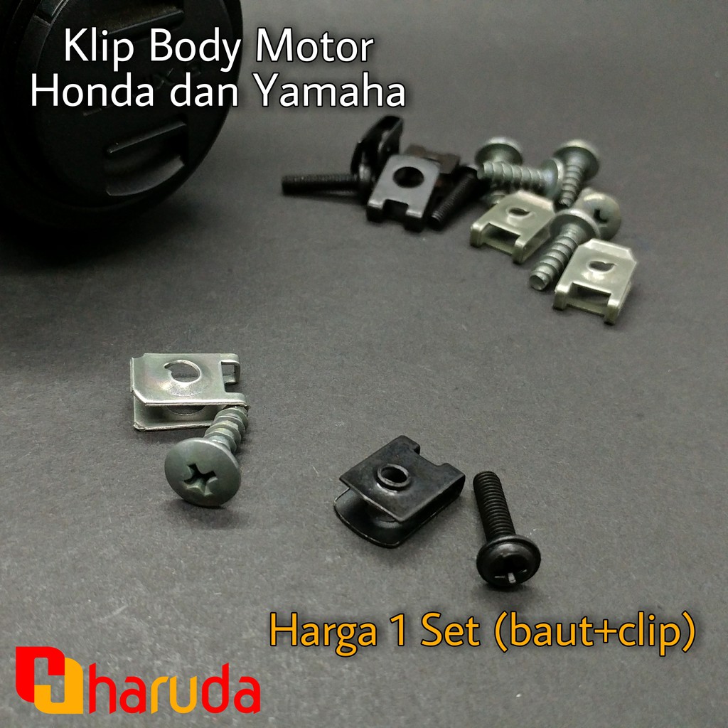 Jual Klip + Baut Body Motor Honda dan Yamaha | Shopee Indonesia