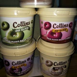 Jual HARGA PROMO!!! DIP GLAZE COLLINS 1 kg GLASS DONAT Indonesia|Shopee ...