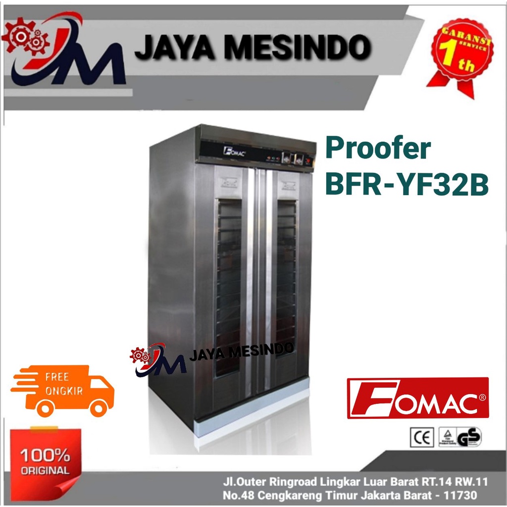 Jual Mesin Proofer Pengembang Roti BFR-YF32B FOMAC | Shopee Indonesia