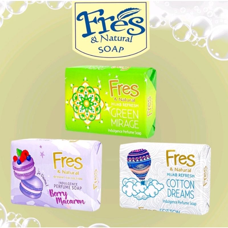 Jual Sabun Mandi Fres & Natural barsoap 76gr / sabun batang | Shopee ...