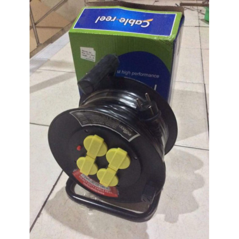 Jual Kabel Roll 25 Meter FORT Heavy Duty Cable Rell | Shopee Indonesia