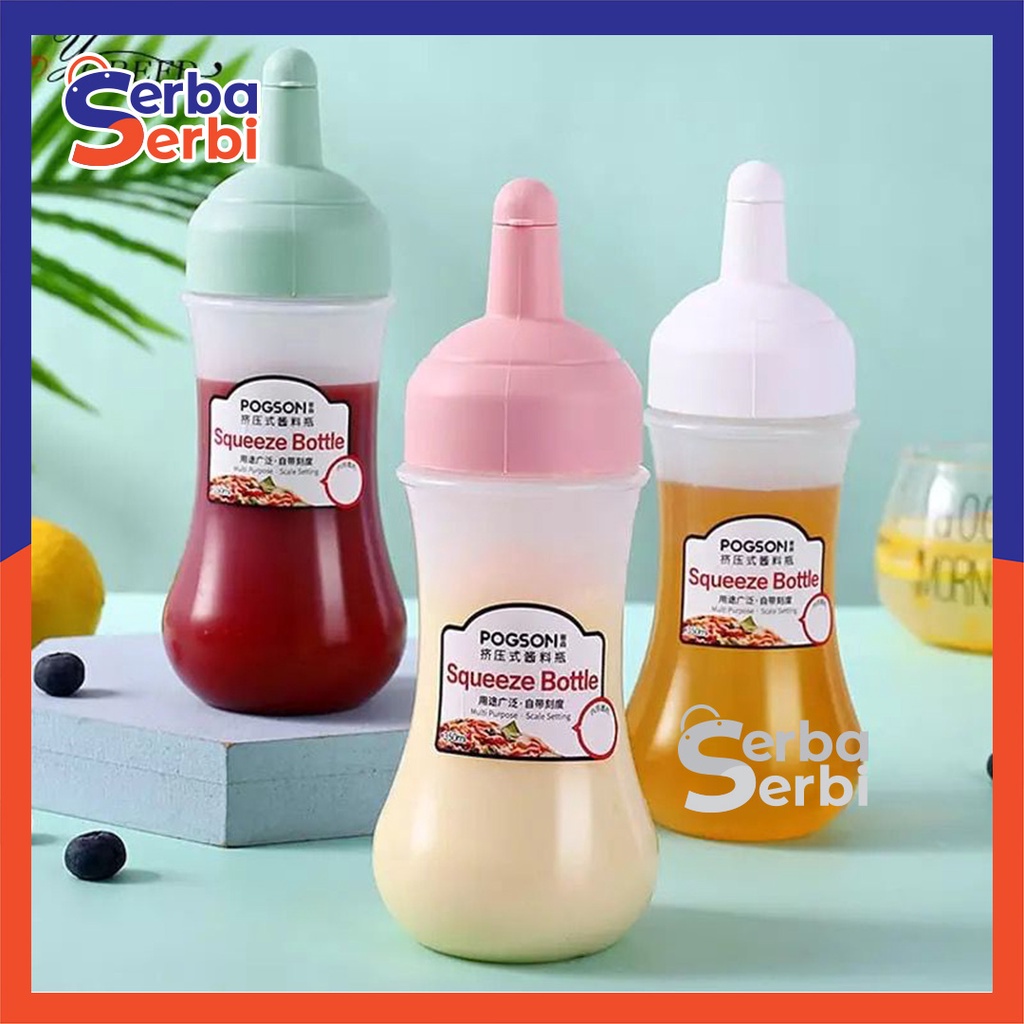 Jual SerbaSerbi - Botol Saos Salad Dressing Bottle Sauce Botol Mayonise ...
