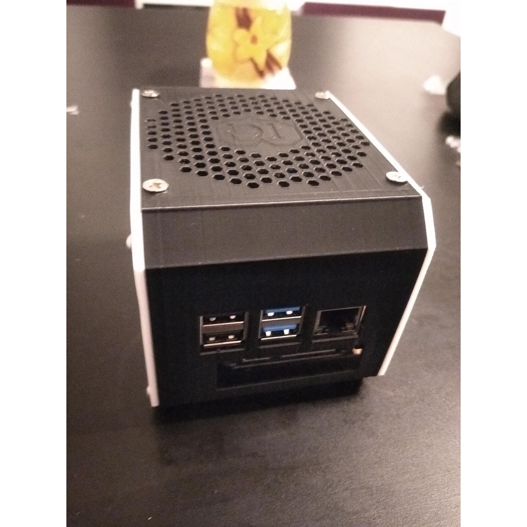 Jual Casing Official Raspberry Pi 4 B+ NAS Super Silent With 2.5 HDD ...