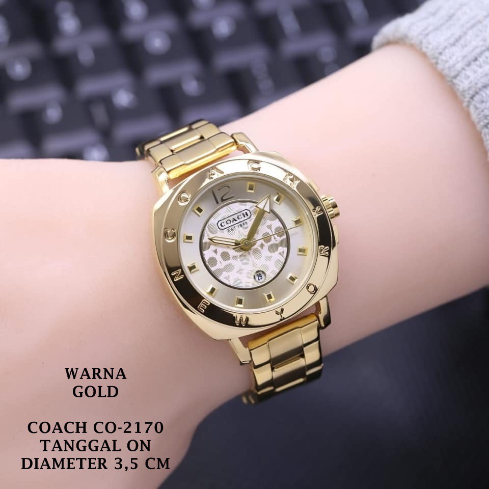 Jual JAM TANGAN WANITA CO-2170 COACH | Shopee Indonesia