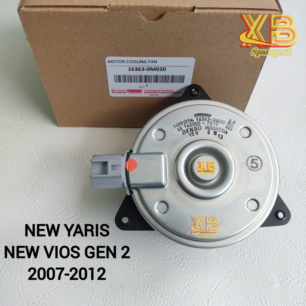 Jual Motor dinamo extra fan radiator new yaris new vios | Shopee Indonesia