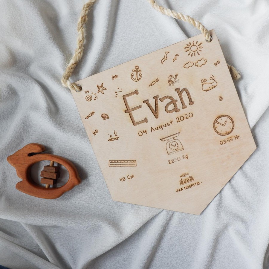 Jual Papan Nama Bayi Props |Baby Newborn Signage Biodata |Hospital ...