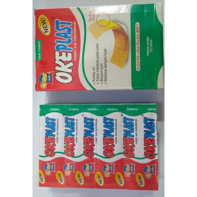 Jual Oke plast plster untuk luka | Shopee Indonesia