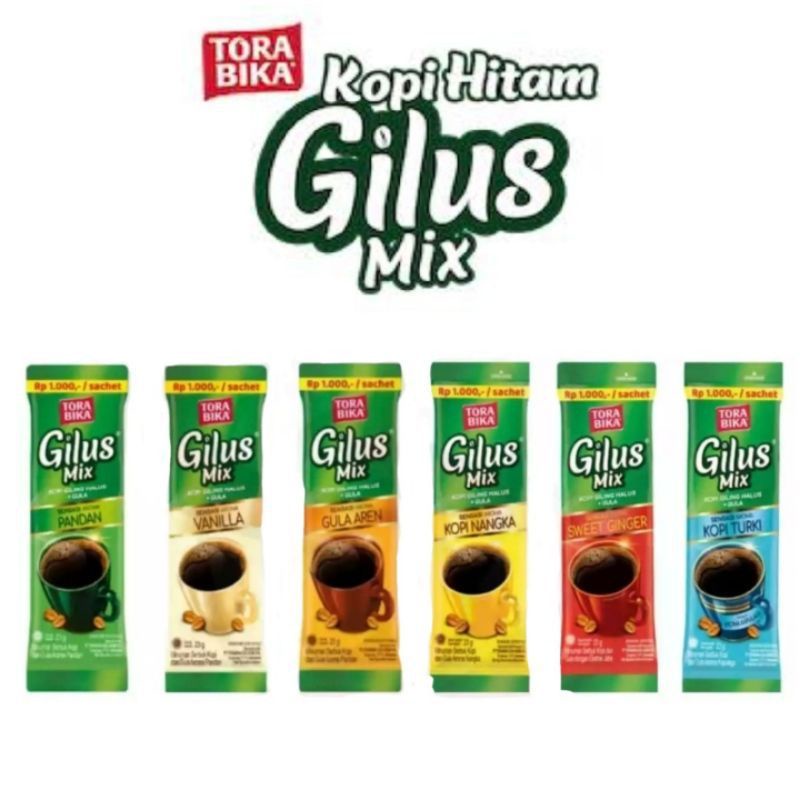 Jual Kopi Gilus Mix Tora Bika 23g MURAH!! | Shopee Indonesia