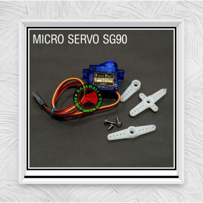 Jual MOTOR SERVO MICRO SERVO 9G SG90 | Shopee Indonesia