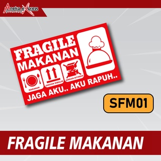 Jual Sticker Fragile Makanan | Stiker Pecah Belah Kemasan Makanan ...