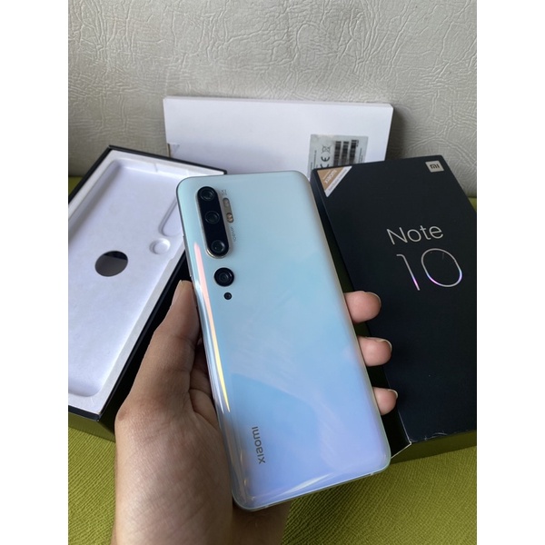 Jual Mi note 10 Ram 6/128gb second original Indonesia|Shopee Indonesia