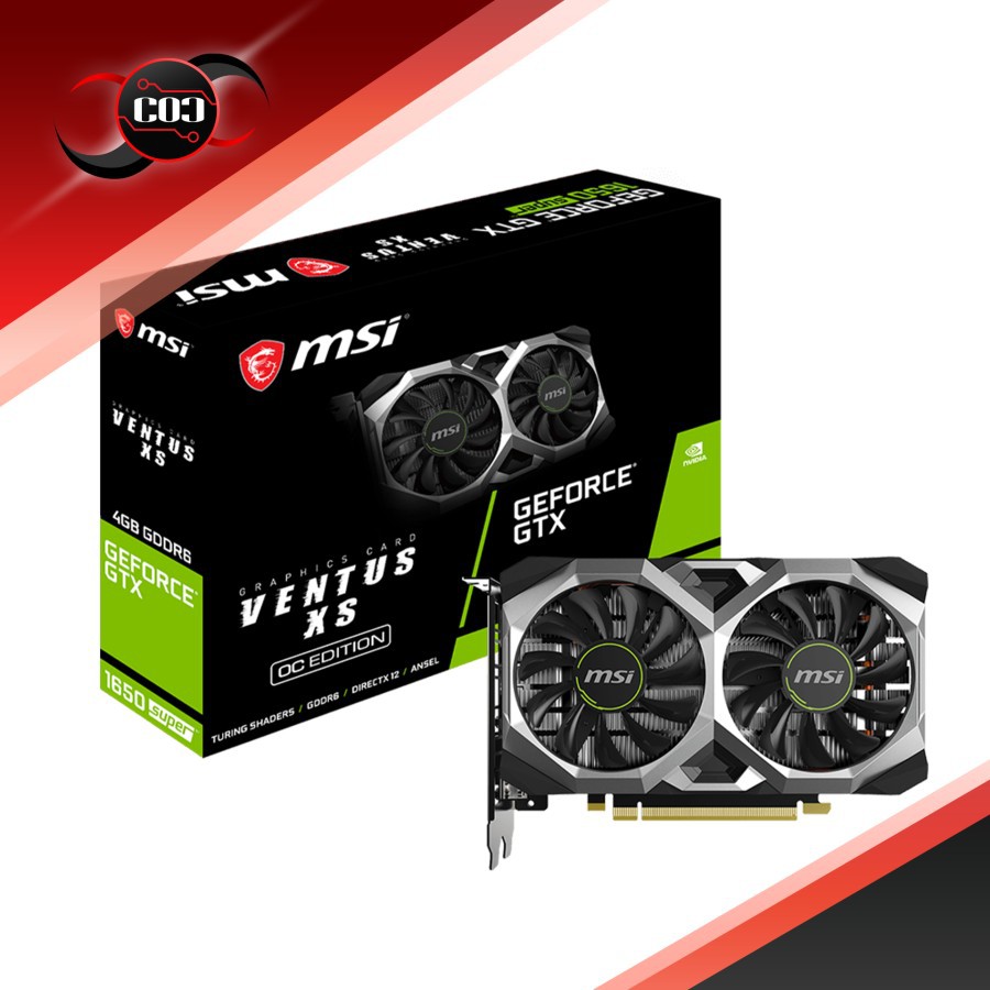 Jual MSI Geforce GTX 1650 4GB DDR6 - Ventus XS OC | Shopee Indonesia