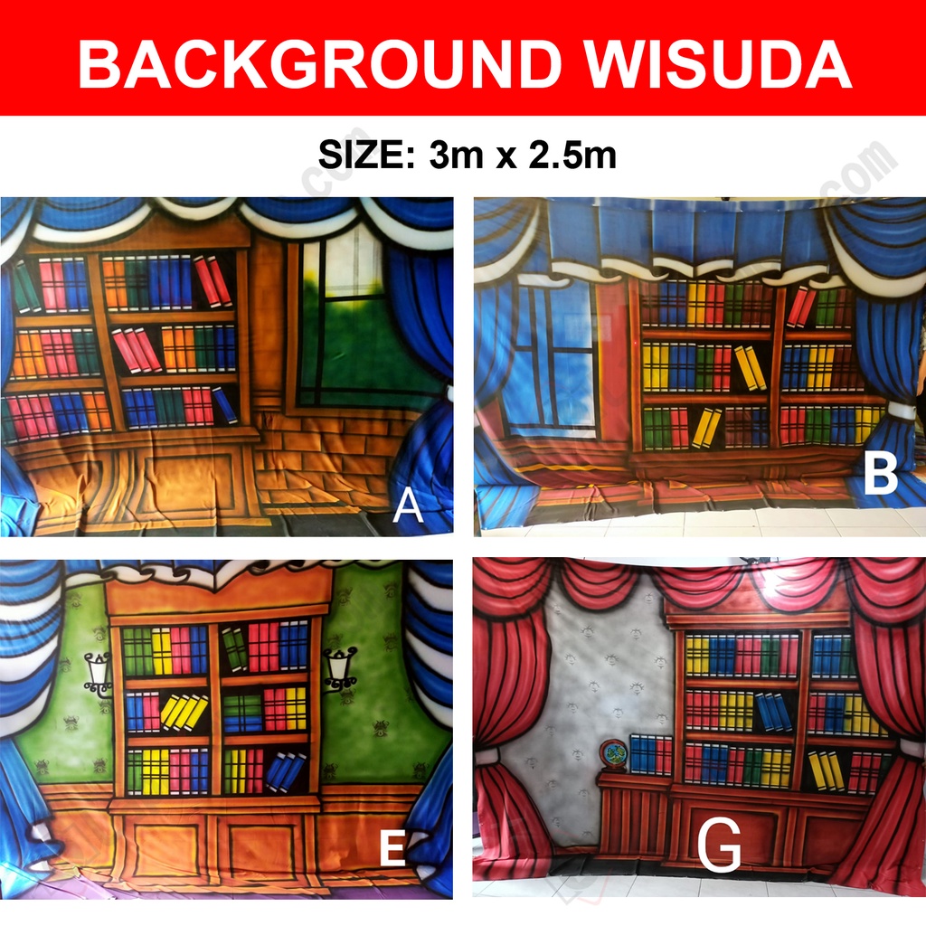 Jual Background wisuda, backdrop foto wisuda | Shopee Indonesia
