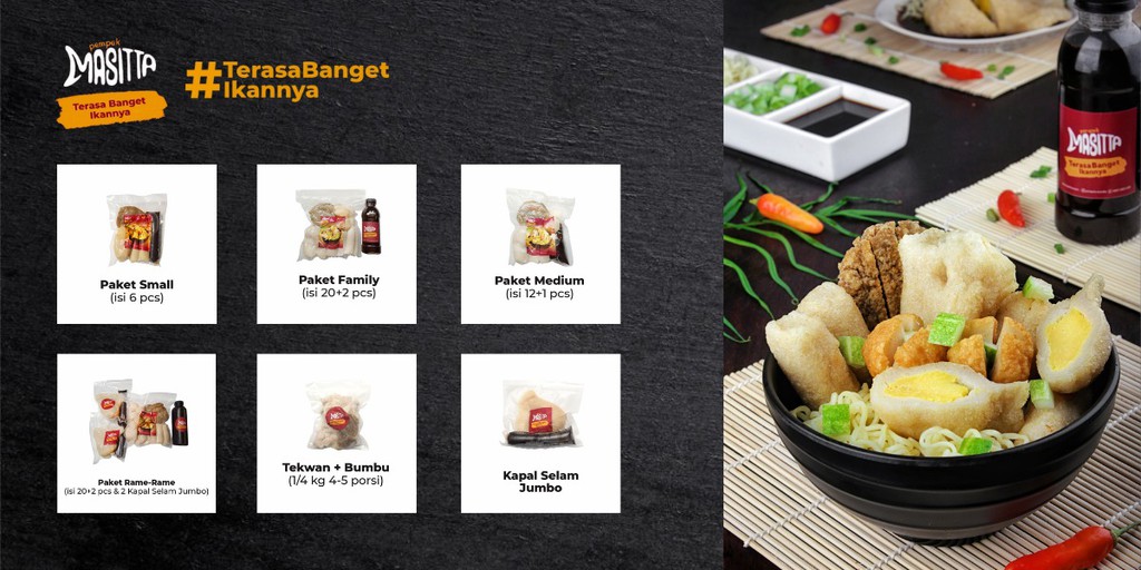 Produk Pempek Masitta Bogor | Shopee Indonesia