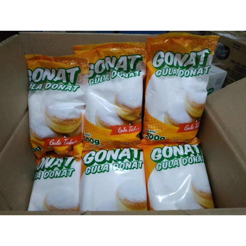 Jual Gonat Gula Donat 500 Gram ED Nov 2022 | Shopee Indonesia