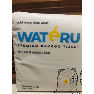 Jual Tisu bamboo / Premium bamboo tissue / Wateru Tissue bamboo ...